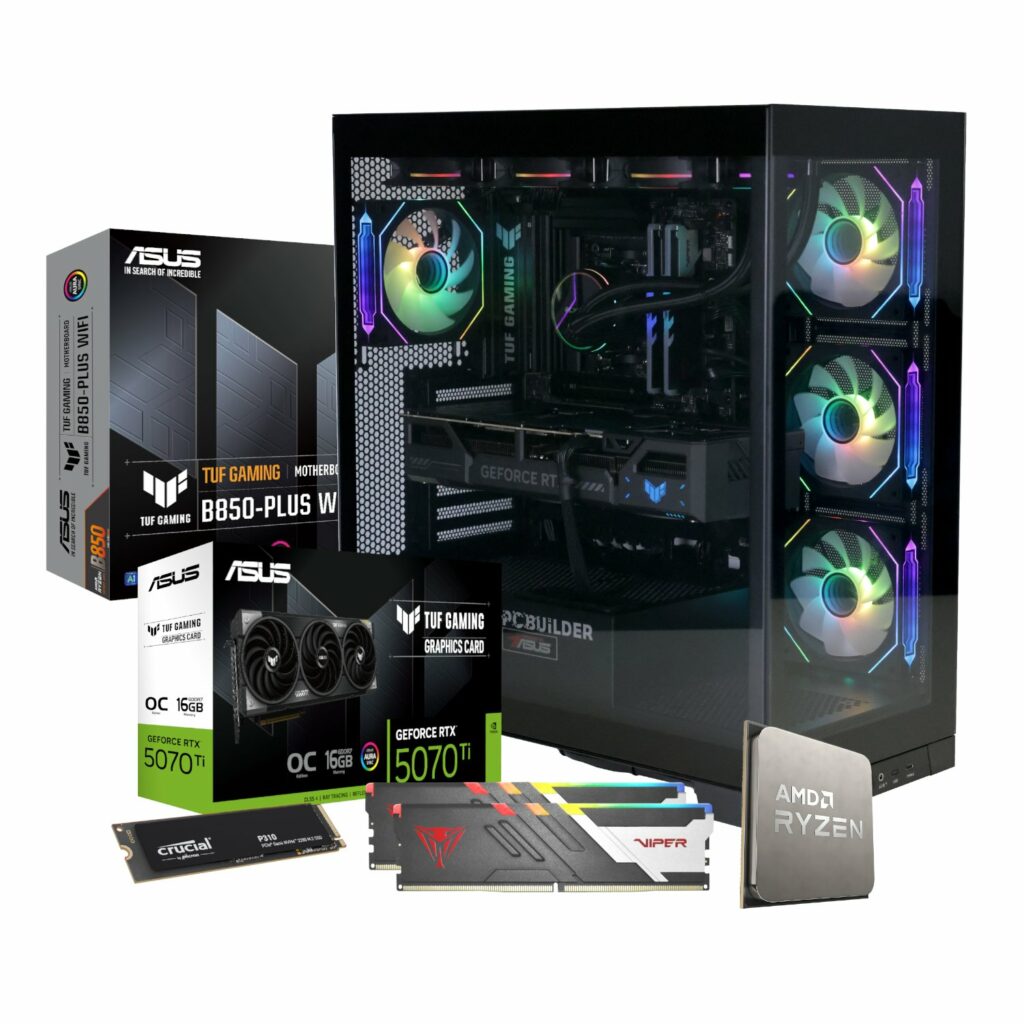 PCBuilder Ryzen 7 7800X3D ARCHON Windows 11 Gaming PC – GrimworX